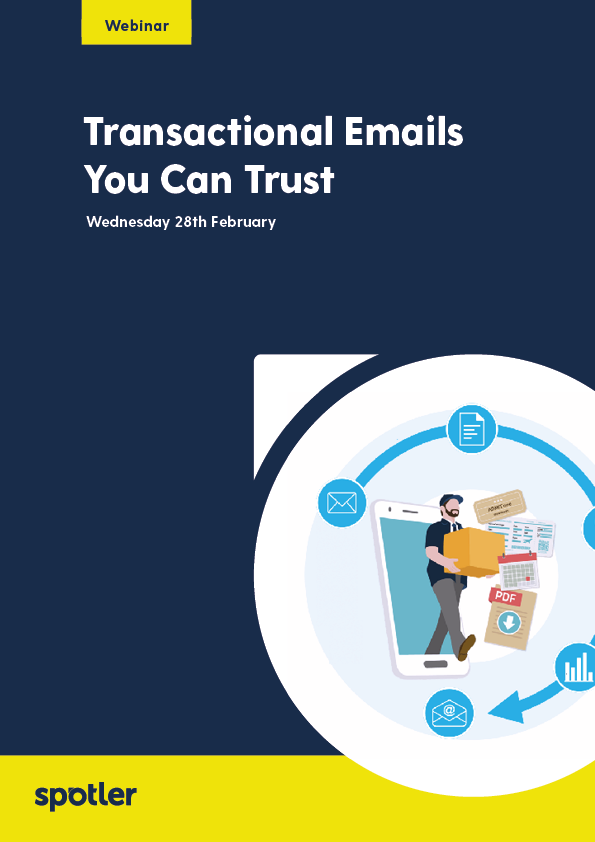 Transactional Emails You Can Trust | Spotler Transactional Emails You Can Trust | Spotler