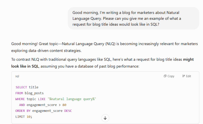 What is a Natural Language Query? | Spotler