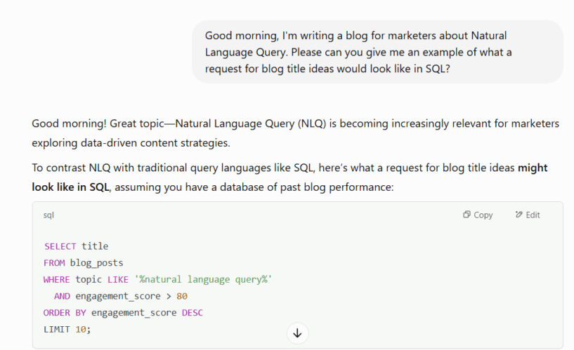 What is a Natural Language Query? | Spotler