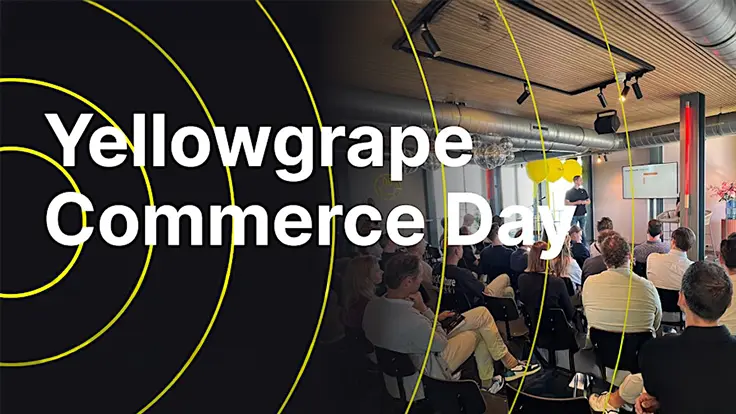 Event 2 October: Yellowgrape Commerce Day | Spotler